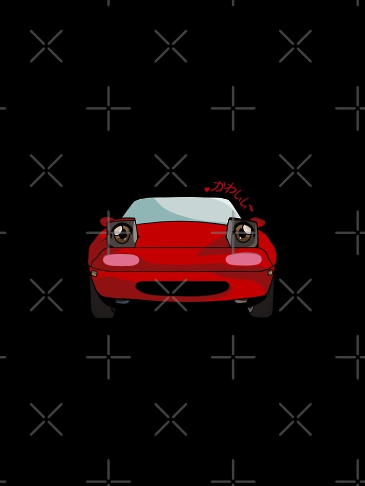 "Mazda Miata mx5 1990 kawaii" iPhone Case for Sale by MartiiiLave ...