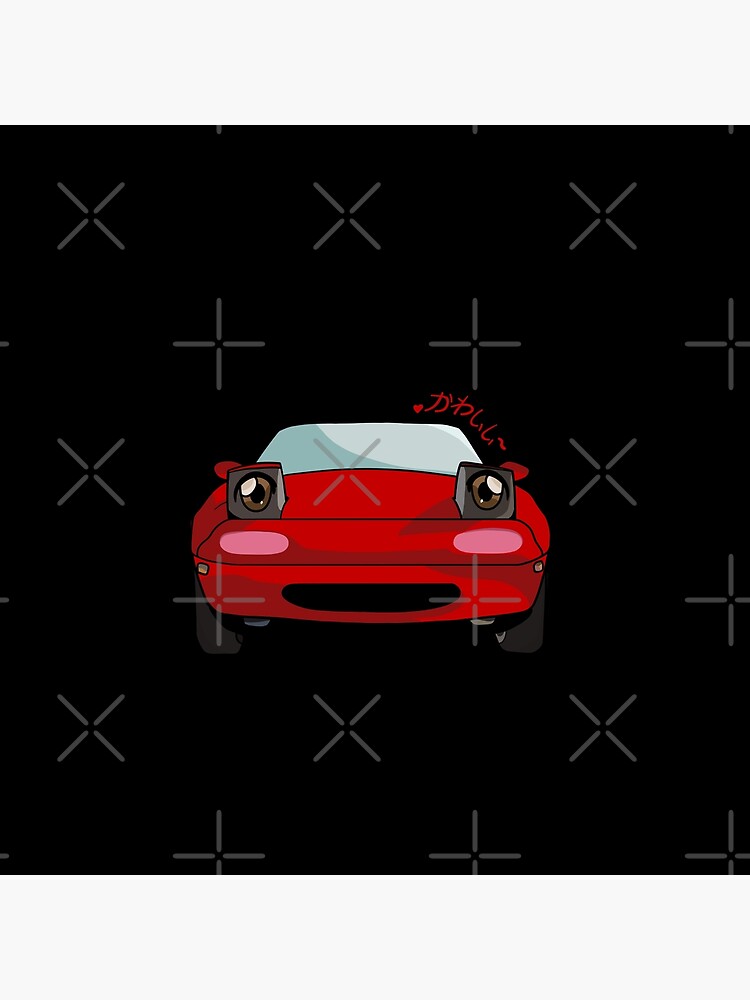 "Mazda Miata mx5 1990 kawaii" Poster by MartiiiLave | Redbubble