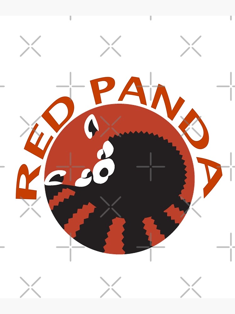 "Save The red panda" Poster by Mycrazydesign | Redbubble