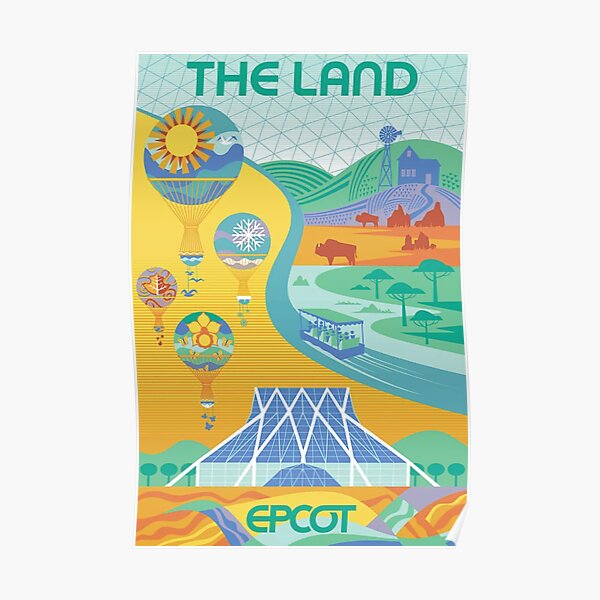 Disney Epcot Posters | Redbubble
