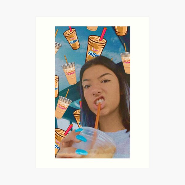 "Charli D'amelio" Art Print for Sale by elliegannonx | Redbubble