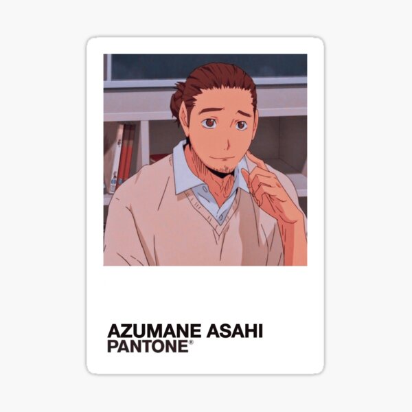 "Asahi Azumane Color Swatch" Sticker for Sale by dayna5970 | Redbubble