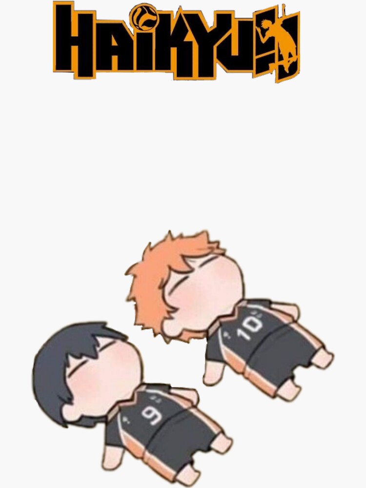"HAIKYUU ANIME STICKERS AND MAGNETS" Sticker for Sale by MollyCreates ...