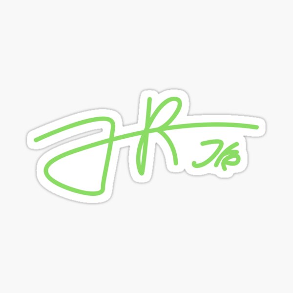 "GOT7 JINYOUNG SIGNATURE" Sticker for Sale by velvetmoonlab | Redbubble