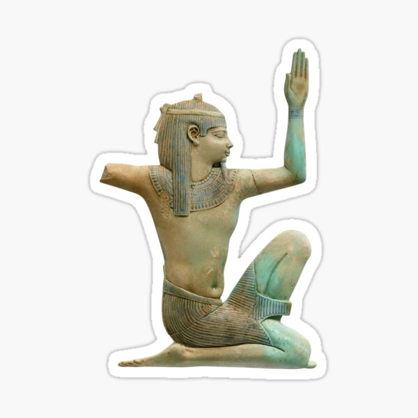 "Heh Egyptian Man" Sticker by ElenaRay | Redbubble