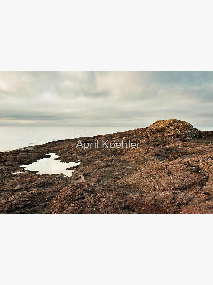 "Lake Superior Lava Rift" Sticker by AprilKoehler | Redbubble