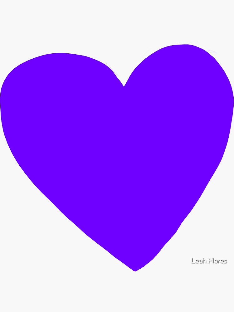 "Indigo Heart" Sticker for Sale by adventurlings | Redbubble