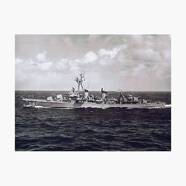 "USS PRICHETT (DD-561) SHIP'S STORE" Photographic Print by ...