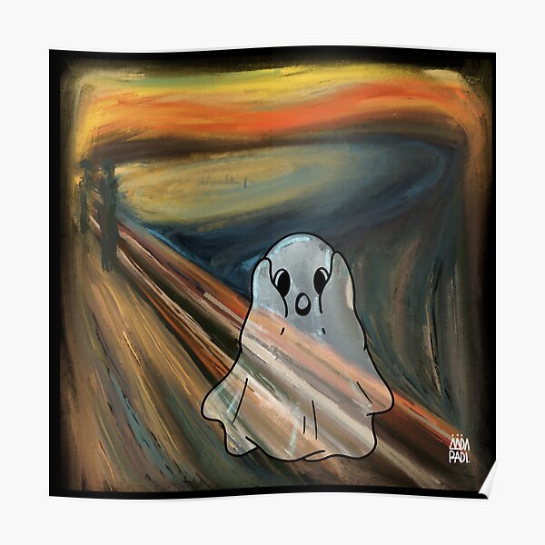 "GHOST THE SCREAM POP ART" Poster for Sale by aydapadi | Redbubble
