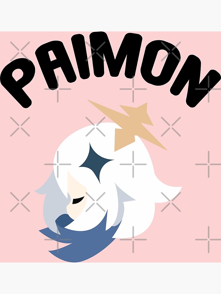 "Paimon Genshin Impact" Poster for Sale by Migi-Desu | Redbubble