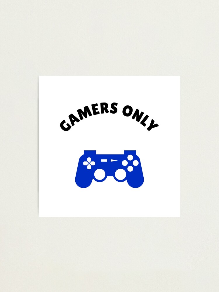 "Gamers Only Classic Controller" Photographic Print by sfemilycall ...