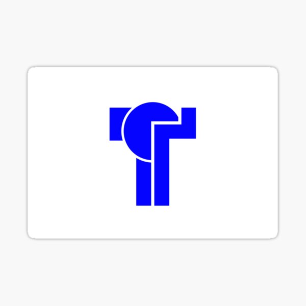 "Abstract Blue Flag of Tempe Arizona Flag | Tempe Flag" Sticker for ...