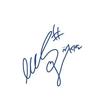 "Siyeon Dreamcatcher Signature" Sticker for Sale by dreamhighpins ...