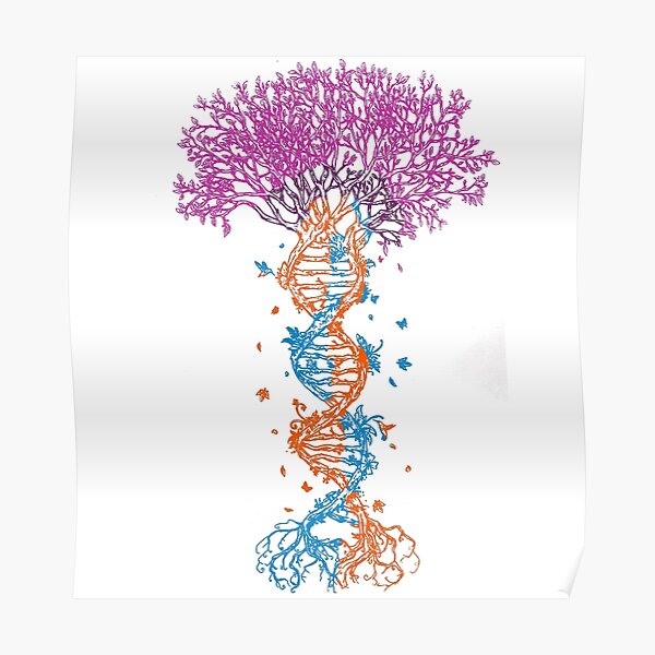 Double Helix Posters | Redbubble