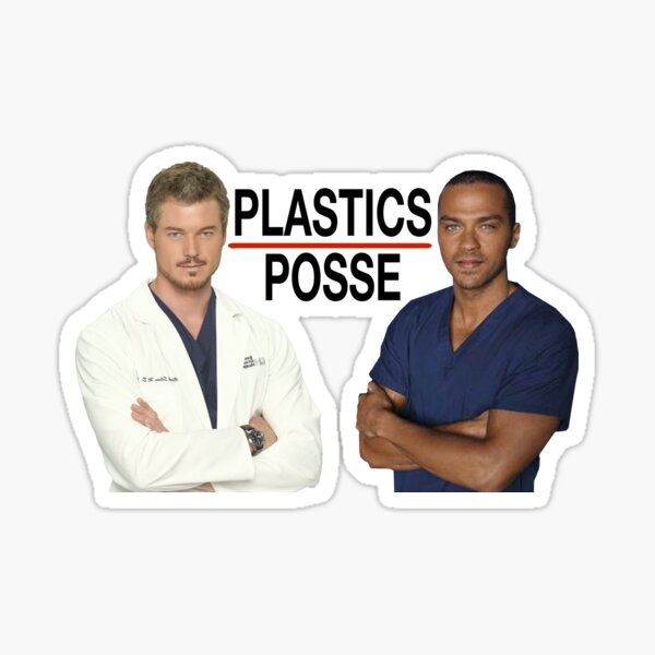 "Plastics Posse" Sticker by dutchesskmw | Redbubble