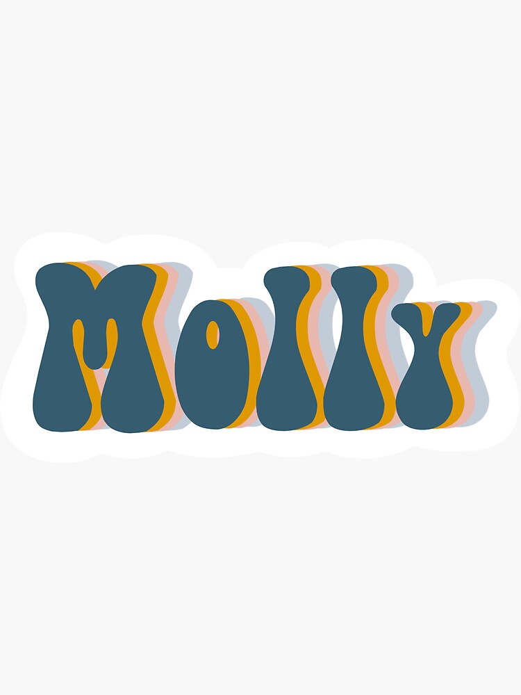 "Molly" Sticker by kathaqueeen | Redbubble