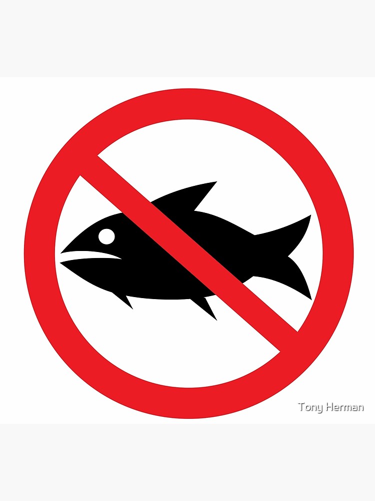 "No Sharks! Symbol" Poster for Sale by madphotoart | Redbubble
