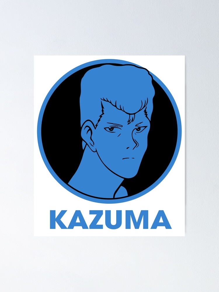"Retro Art Love Kazuma Anime YuYu Hakusho Character" Poster by ...