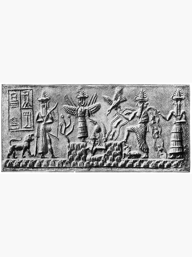 "Sumerian" Sticker by MindsStoreMex | Redbubble