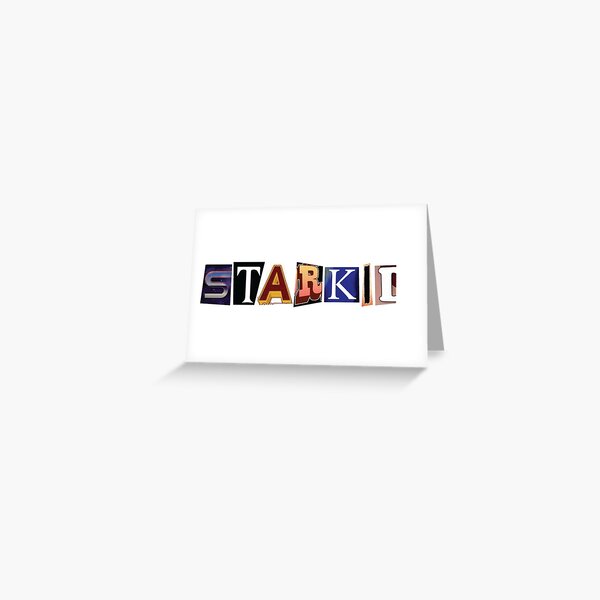 "Starkid Logos Logo" Greeting Card by broadwaycantdie | Redbubble