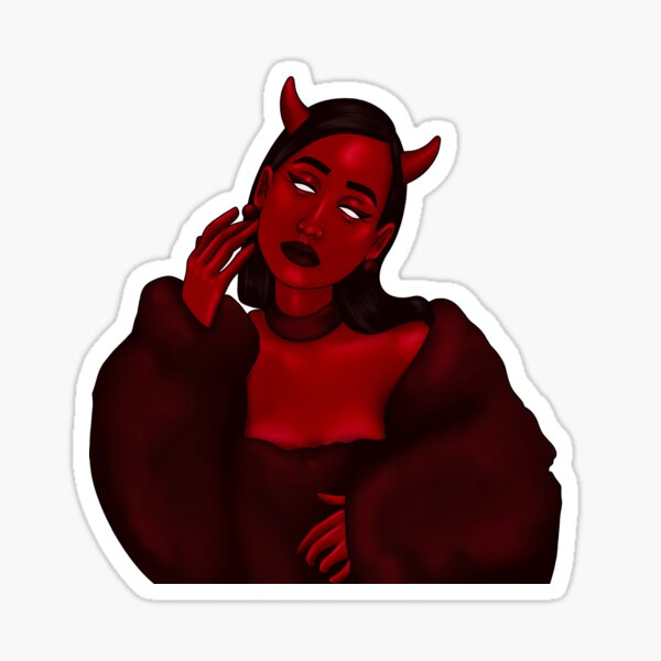 "Sinful Lilith" Sticker by lrodrigu | Redbubble