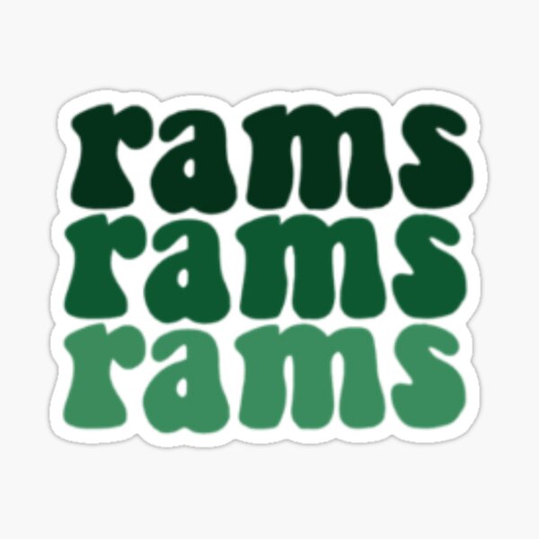 "Csu rams" Sticker for Sale by kyliegonzales13 | Redbubble