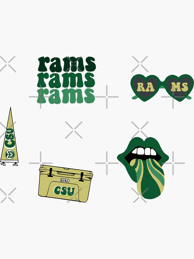 "Csu starter pack" Sticker for Sale by kyliegonzales13 | Redbubble