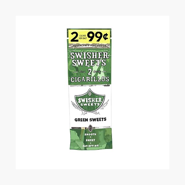 "swisher sweets paint " Photographic Print by majinjoni | Redbubble
