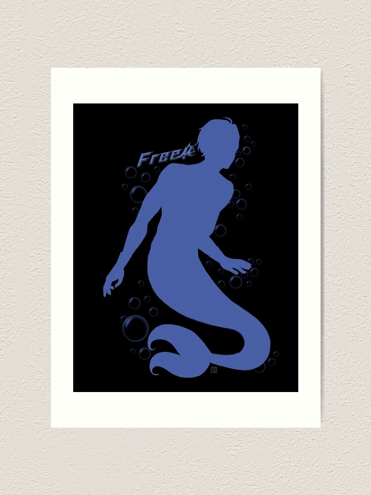 "Free Merman Haruka Nanase " Art Print by daphinteresting | Redbubble
