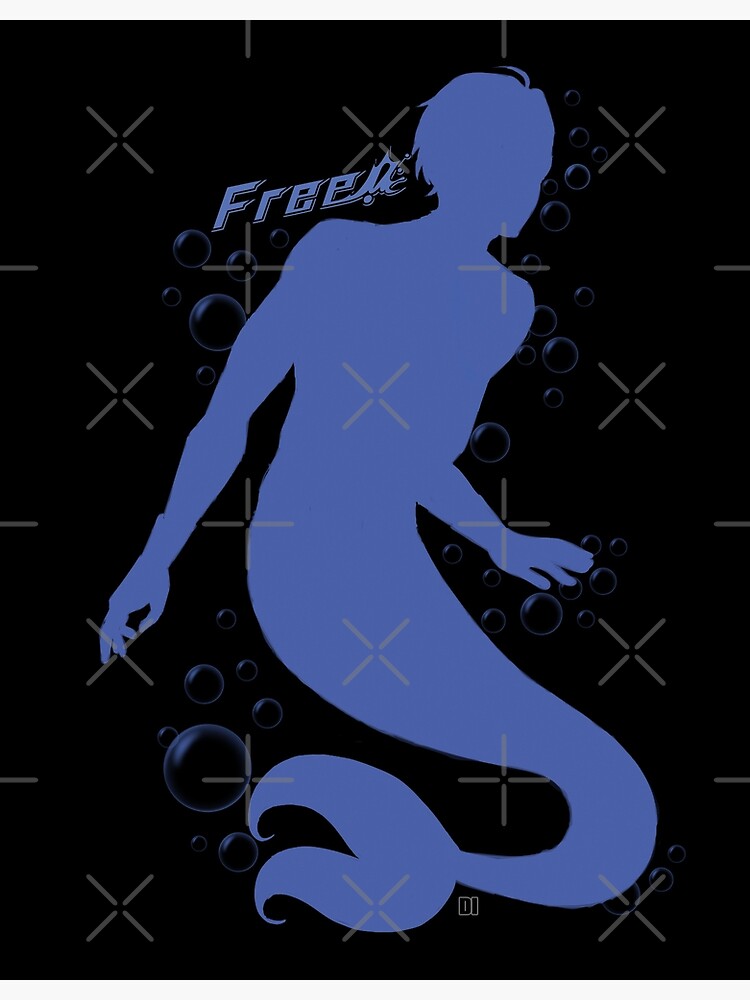 "Free Merman Haruka Nanase " Art Print by daphinteresting | Redbubble