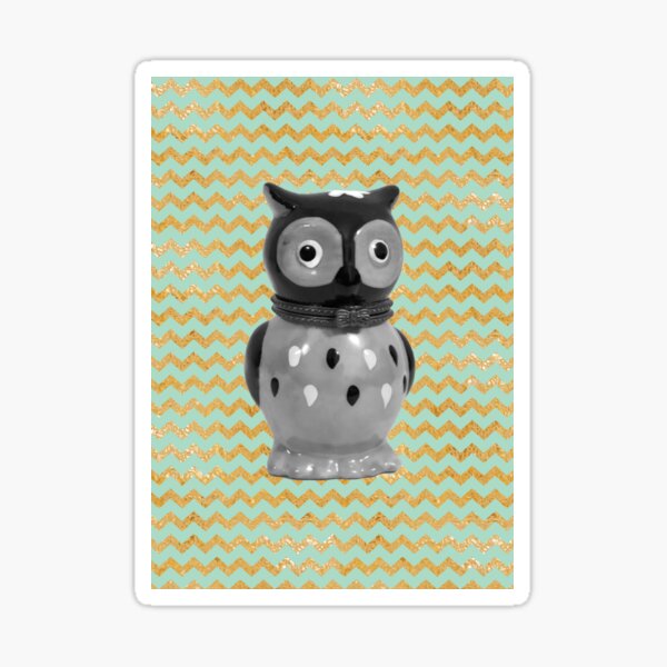"little owl" Sticker for Sale by bbourguet | Redbubble