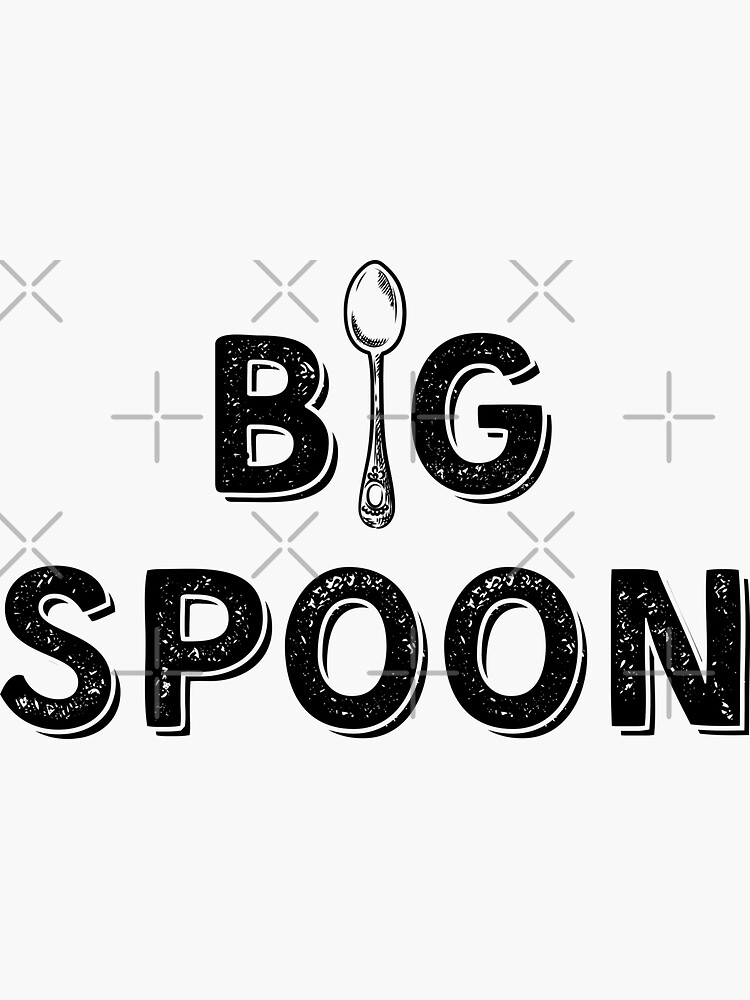 "I'm The Big Spoon | Throuple | Polyamory" Sticker for Sale by ...