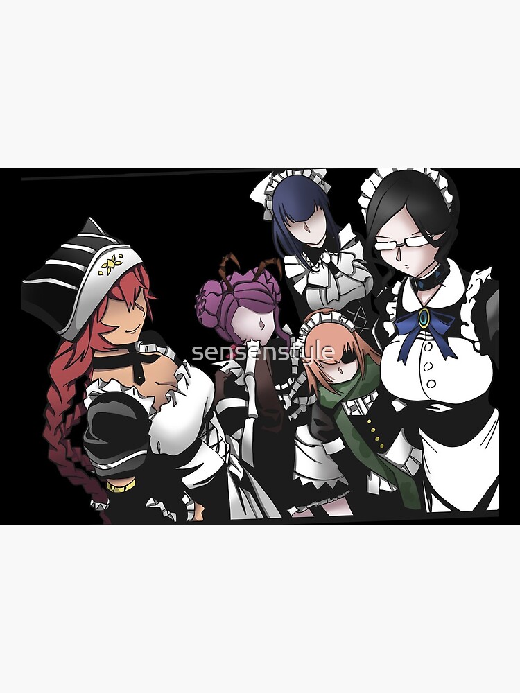 "Overlord (Maids)" Mask for Sale by sensenstyle | Redbubble