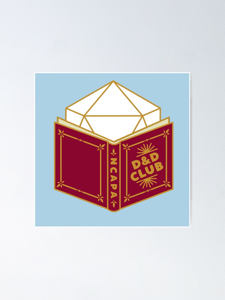 Póster «Emblema del Club D&D» de DnD-Club | Redbubble
