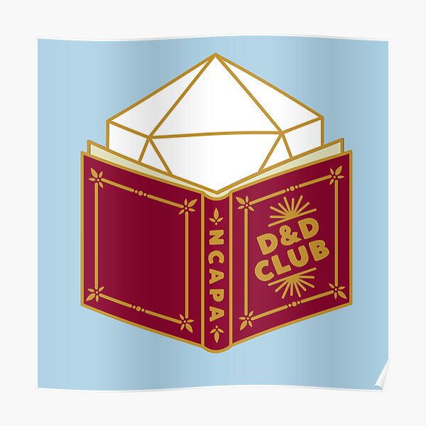 Póster «Emblema del Club D&D» de DnD-Club | Redbubble