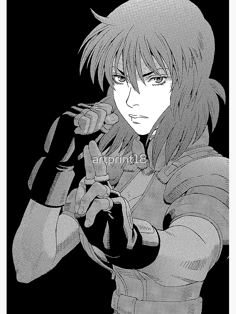 "Motoko" Poster by artprint18 | Redbubble