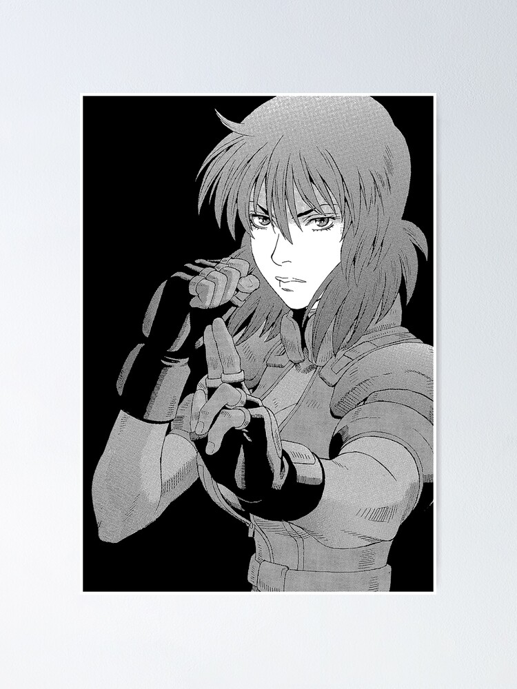 "Motoko" Poster by artprint18 | Redbubble