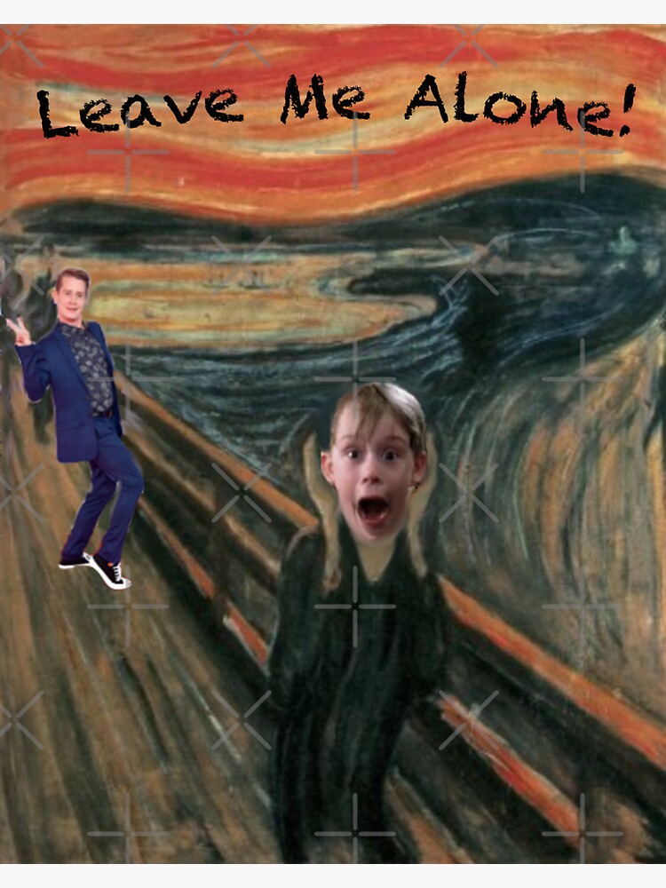 "Home Alone Scream and Edvard Munch Scream Scene" Sticker for Sale by ...