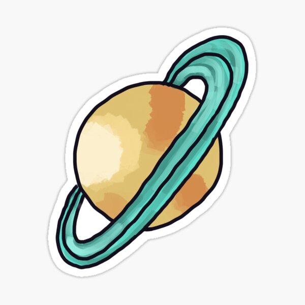 "Planet collection (Jupiter)" Sticker for Sale by SPACEROUS | Redbubble