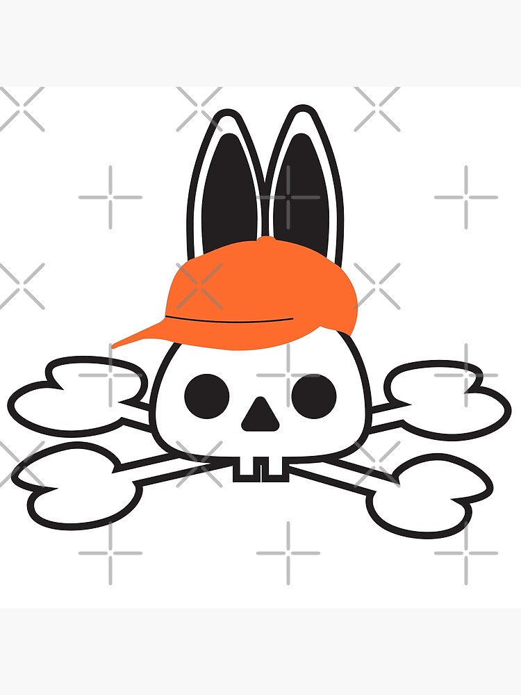 "Bunny, skull, bones, horror, pirate, Halloween, rabbit, skulls" Art ...