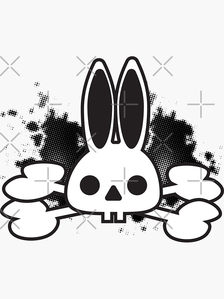 "Bunny, skull, bones, horror, pirate, Halloween, rabbit, skulls ...