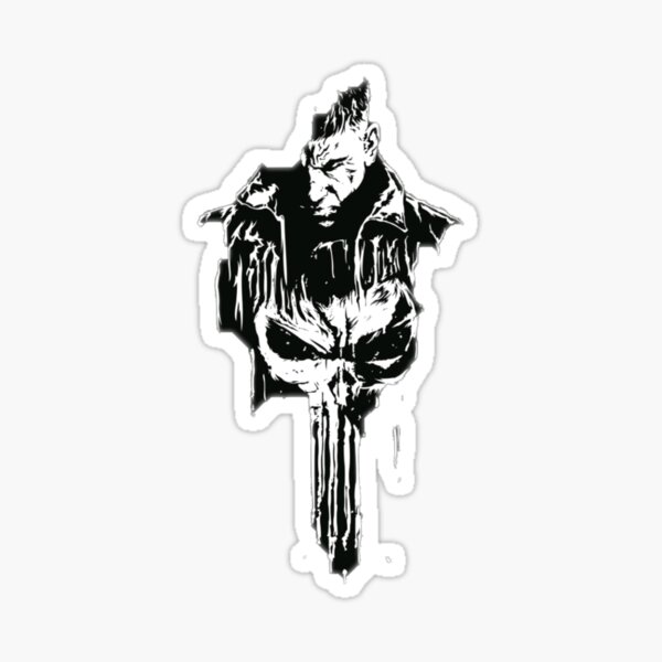 The Punisher Stickers | Redbubble