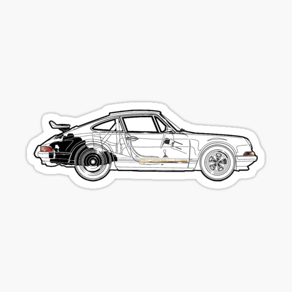 "Classic Racing Car 5 Vintage" Sticker for Sale by kief-clothes | Redbubble