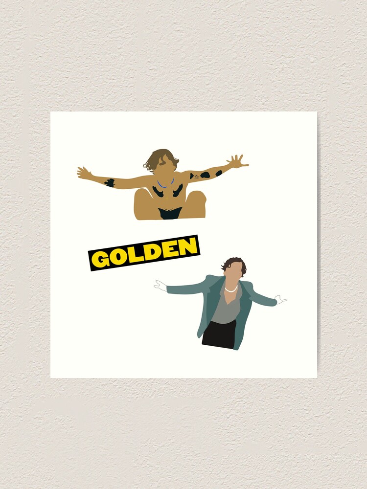 "Harry Styles "Golden" Music Video - Sticker Pack" Art Print by Wii128 ...