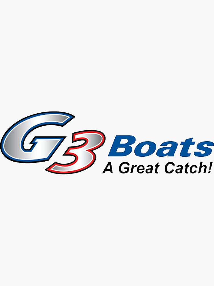 "G3 Boats" Sticker for Sale by email600 | Redbubble