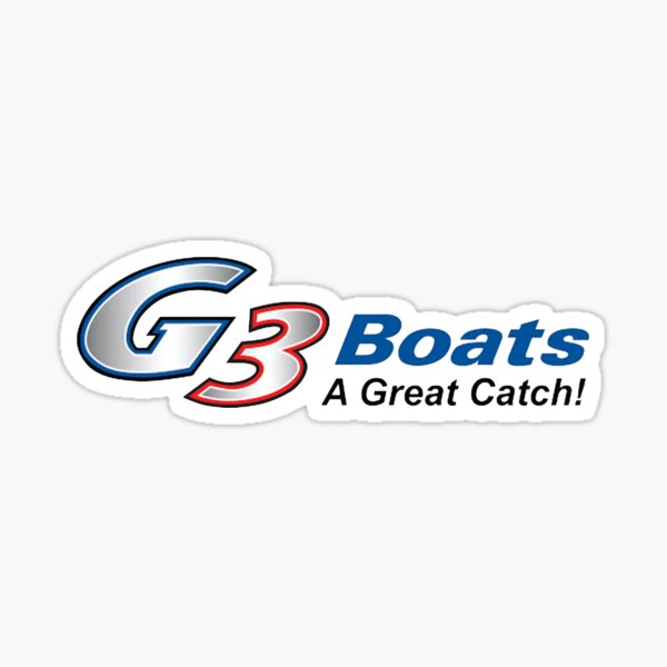 "G3 Boats" Sticker for Sale by email600 | Redbubble