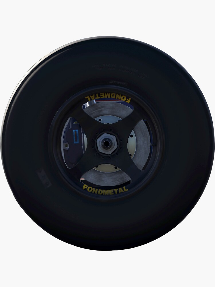 "Williams FW14 Wheel" Sticker for Sale by TheGenesisArk | Redbubble