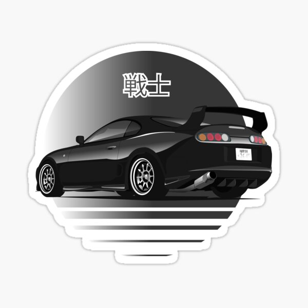 Supra Mk4 Stickers | Redbubble