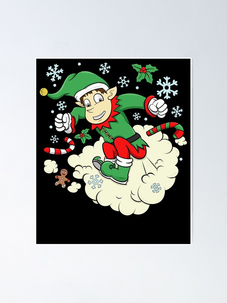 "Farting Elf" Poster by donpakito | Redbubble