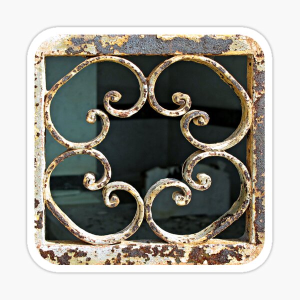 "Gate Detail" Sticker for Sale by ethna | Redbubble